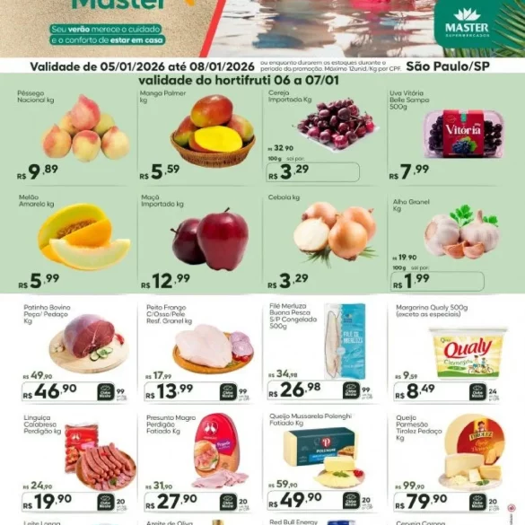 Ofertas de Master Ofertas do Dia - RS (de 05/01/2026) - Promoções PDF ...